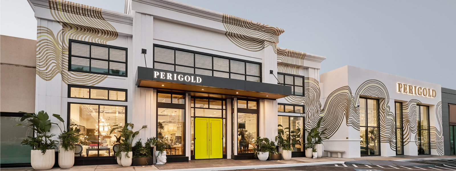 Exterior of Perigold store.